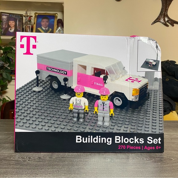 Lego | Toys | Tmobile Building Blocks Set Lego Set Rare | Poshmark